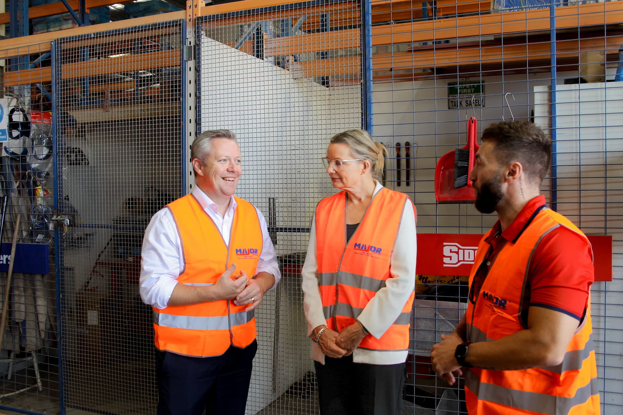 Visits from the shadow ministers - Cameron Caldwell